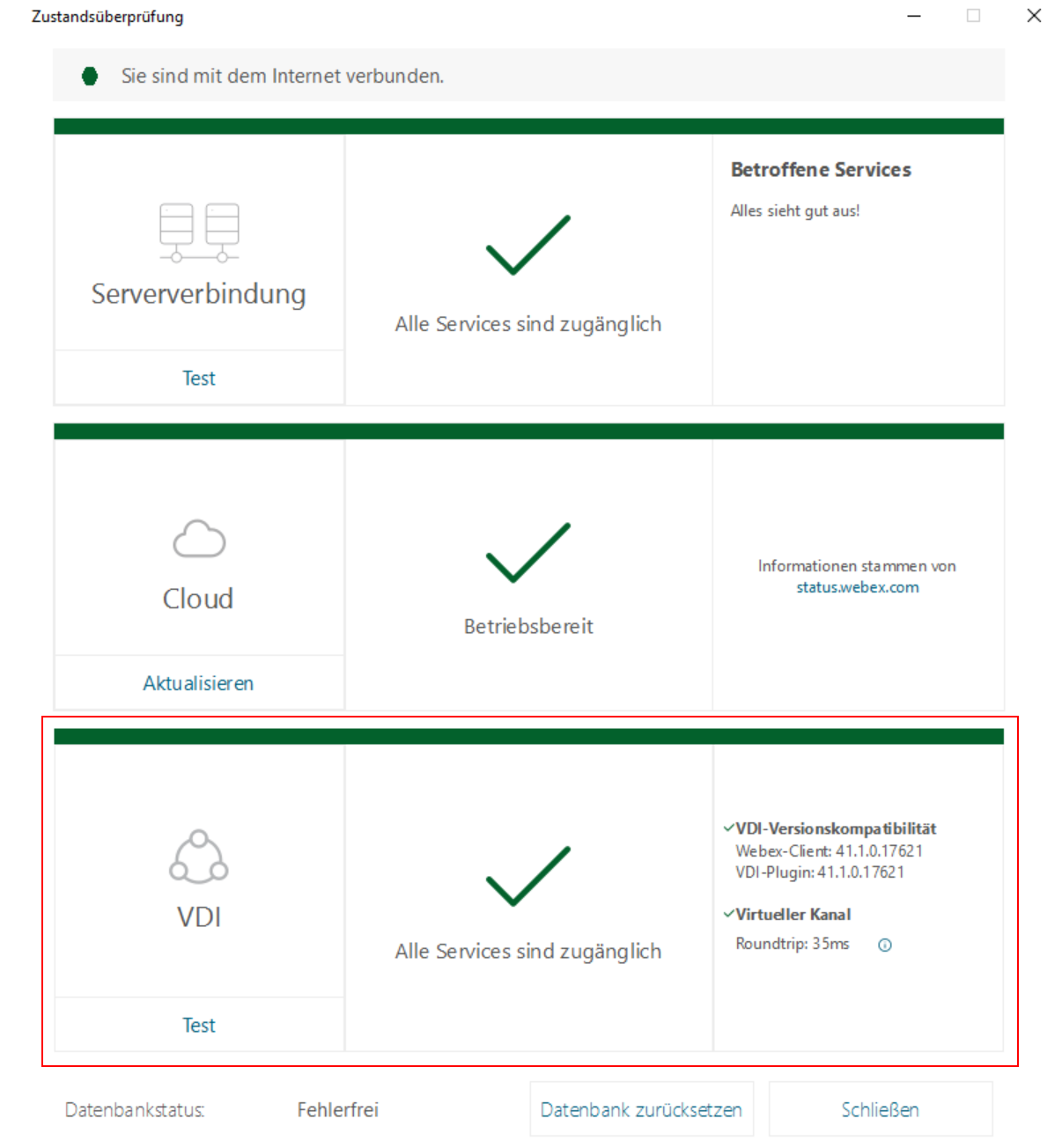VMware Horizon - Cisco Webex VDI Optimierung VMware Horizon - Cisco Webex VDI Optimierung